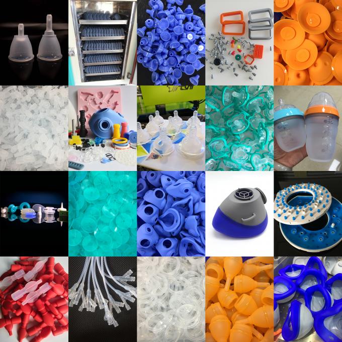 Horizontal Silicone 150 Ton Injection Molding Machine For Drinking Strew